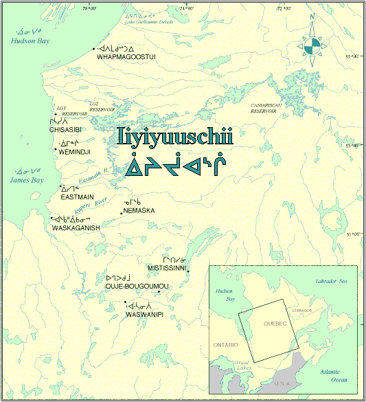 Le territoire des Cris du Québec | Alloprof