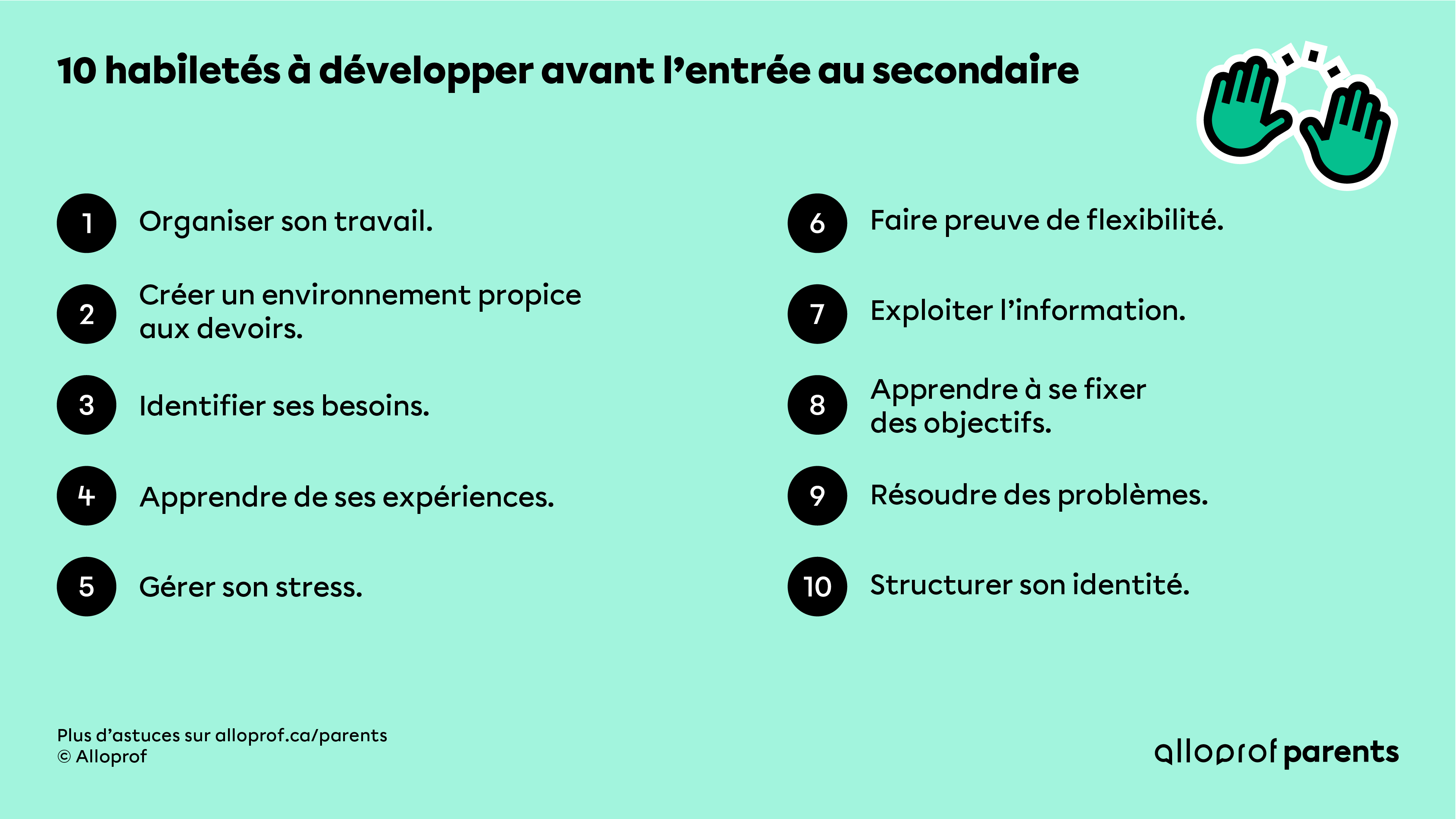 Cheminement scolaire | Alloprof Parents