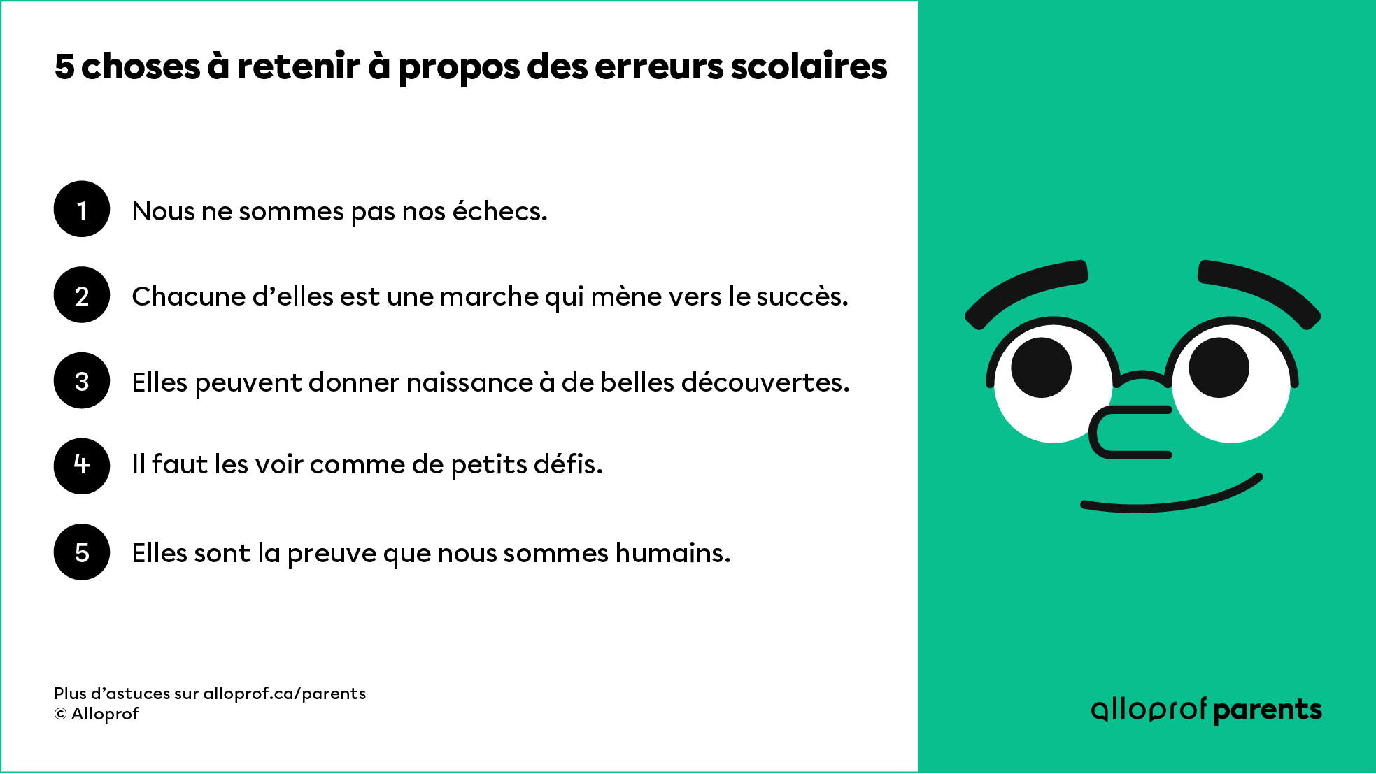 Difficultés à l'école | Alloprof Parents