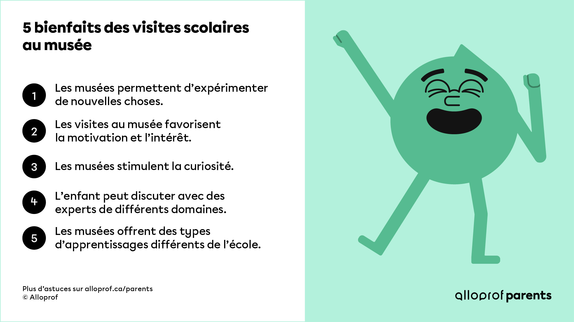Saines habitudes de vie et activités pédagogiques | Alloprof Parents