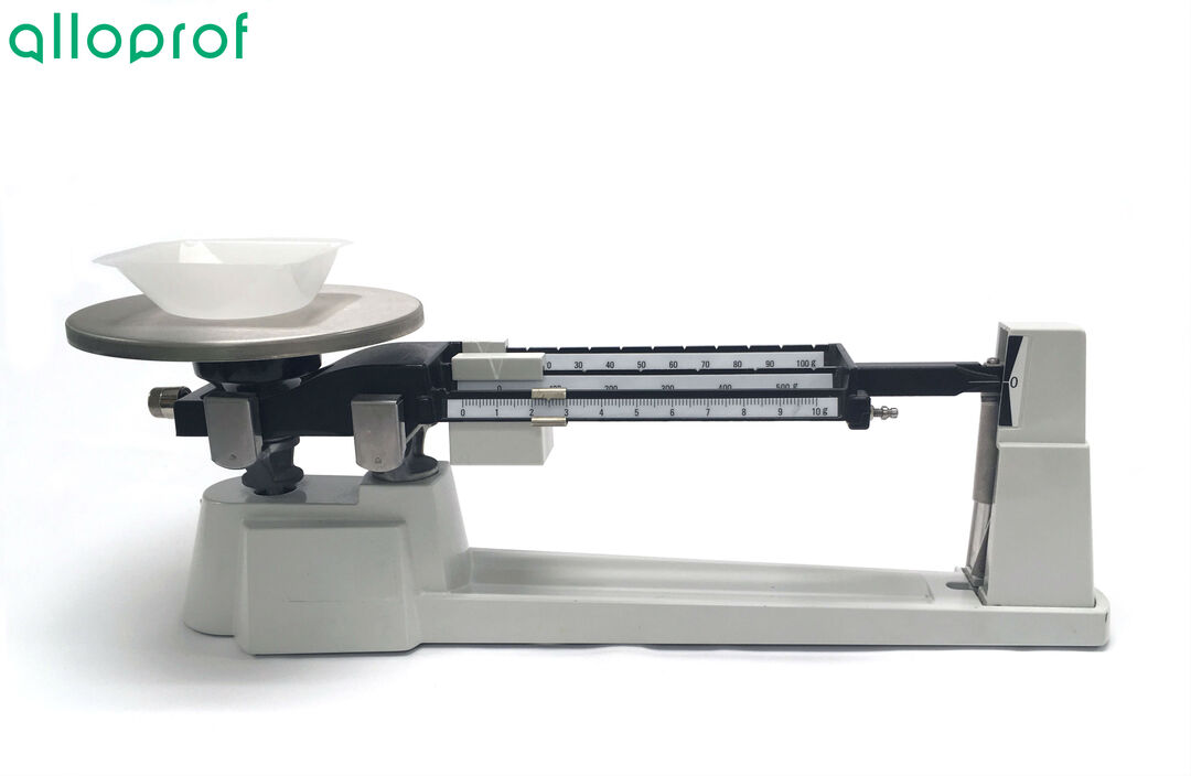 Measuring Mass | Secondaire | Alloprof