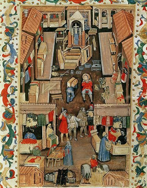The Organisation and Development of the Town in the Middle Ages | Alloprof