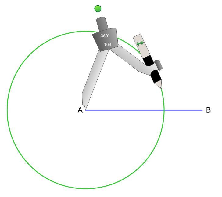 Constructing a Perpendicular Bisector | Secondaire | Alloprof