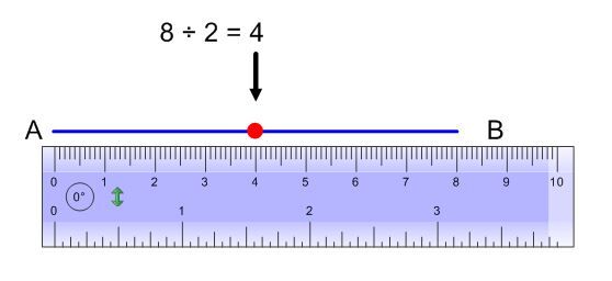 La construction d'une médiatrice | Secondaire | Alloprof