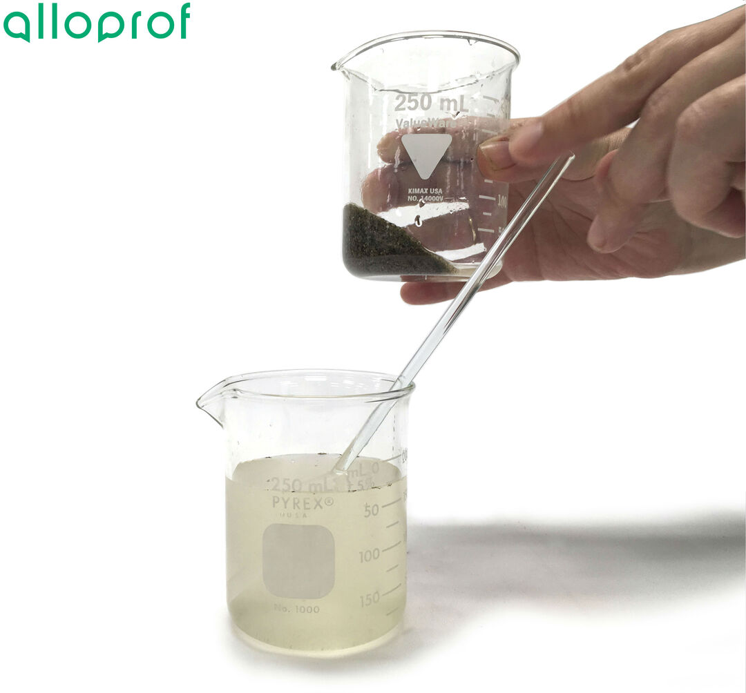 Techniques for Separating Mixtures (Lab) | Secondaire | Alloprof
