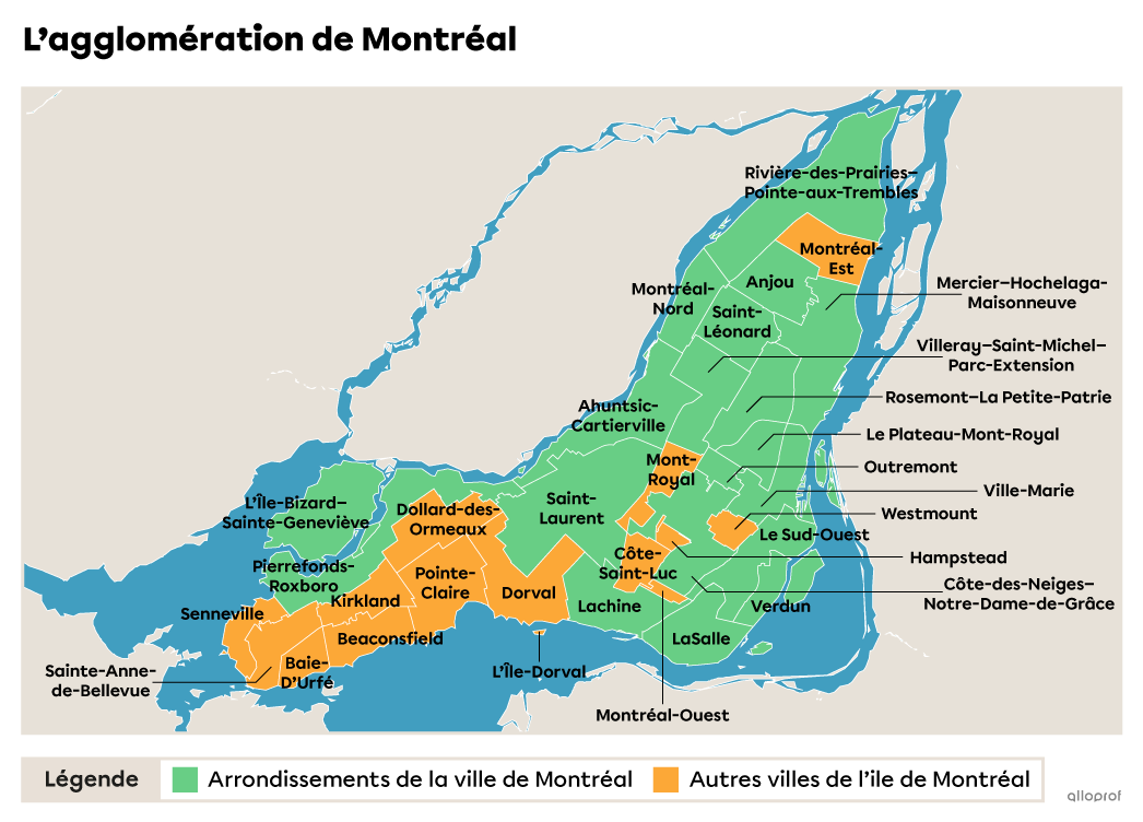 La métropole de Montréal | Secondaire | Alloprof