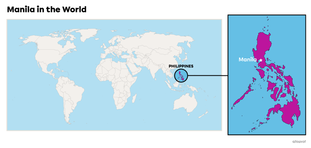 Manila: A City Subject to Natural Hazards | Secondaire | Alloprof