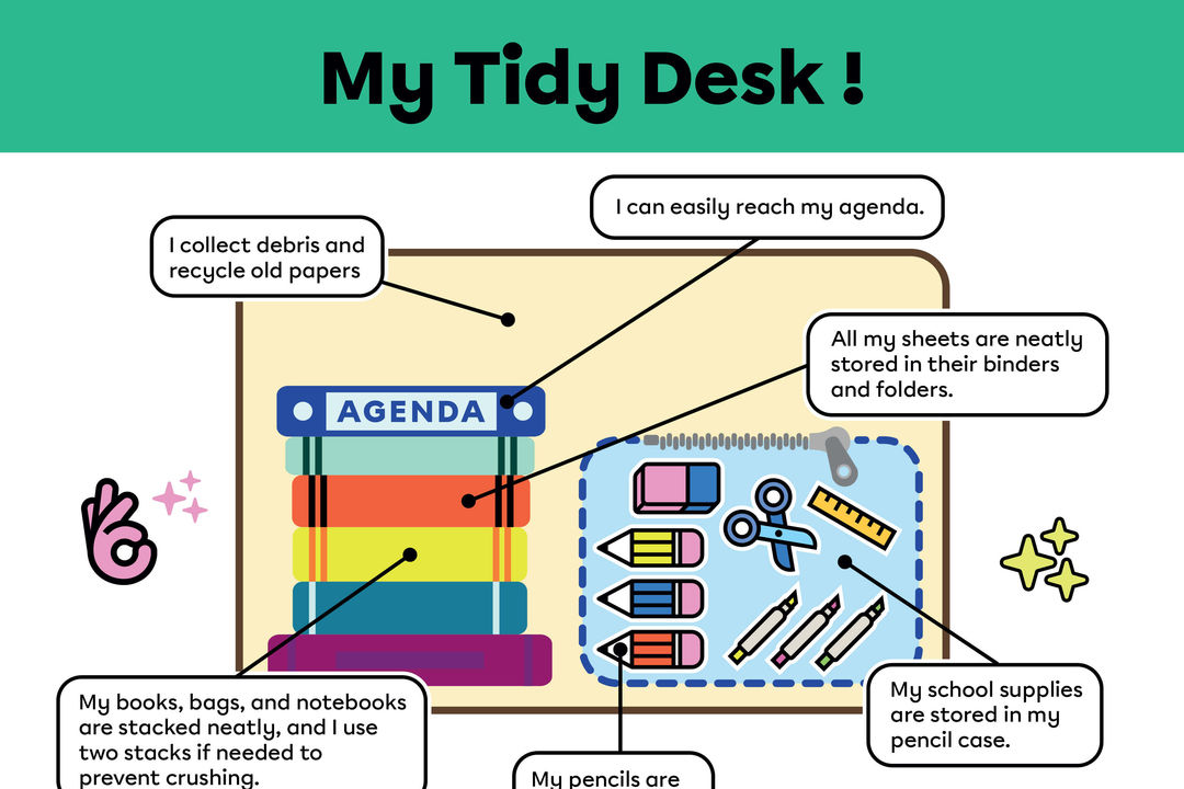 My Tidy Desk! | Alloprof