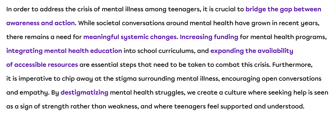 Structure of the Feature Article—Épreuve unique 5 EESL | Secondaire ...
