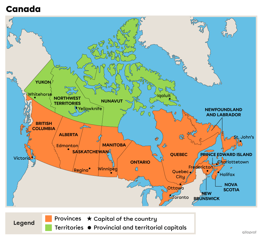 The Geography of Canada | Secondaire | Alloprof