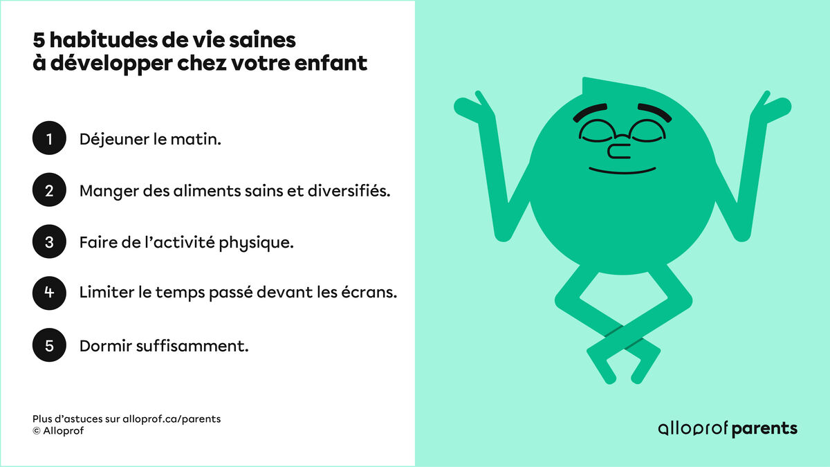 Les bienfaits des saines habitudes de vie sur la réussite scolaire ...