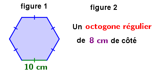 Le périmètre et l'aire des polygones réguliers | Secondaire | Alloprof