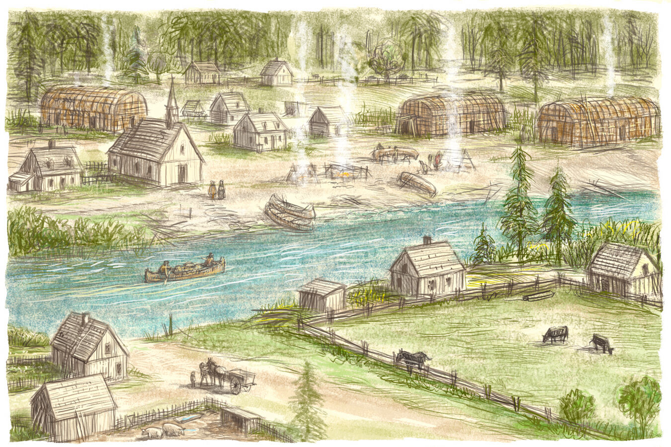 The Evangelization of the First Nations Peoples in New France ...