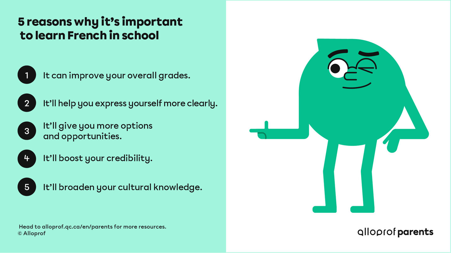 The importance of studying French