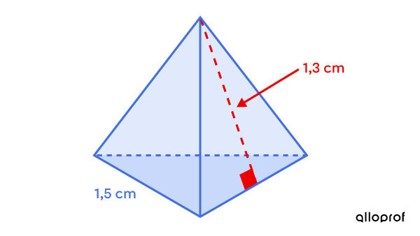 L'aire des pyramides | Secondaire | Alloprof