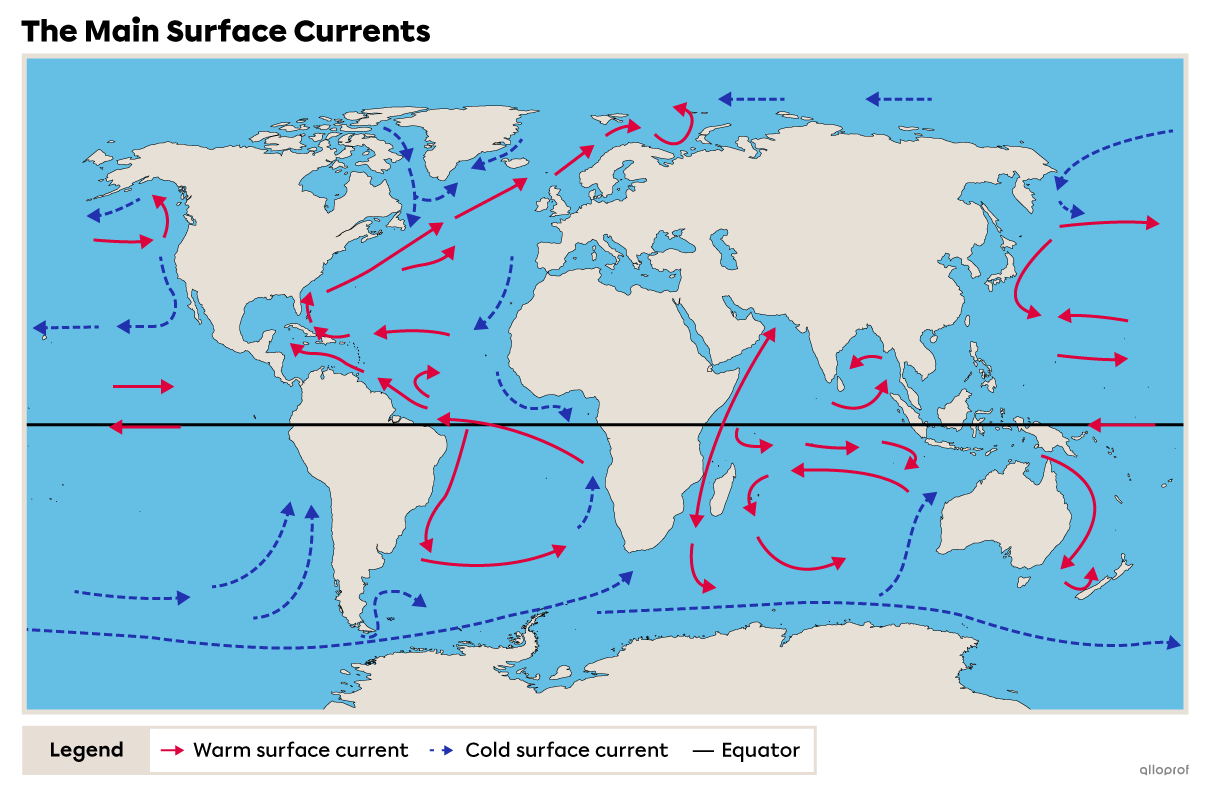 Ocean Circulation | Secondaire | Alloprof