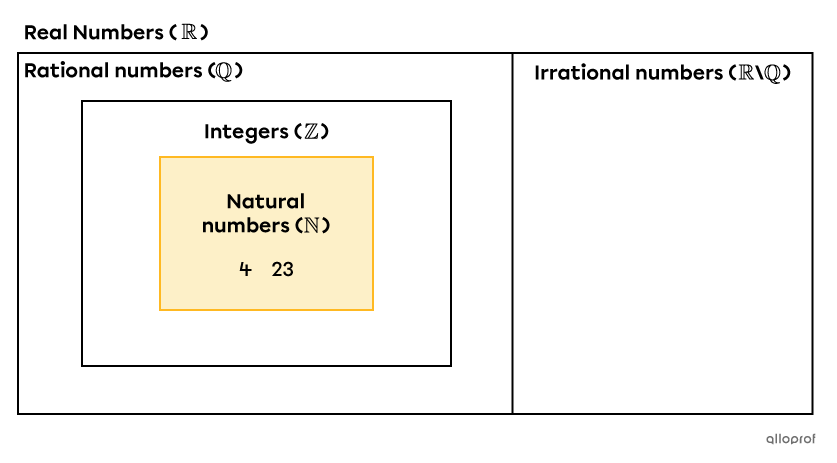 Natural Numbers (ℕ) | Secondaire | Alloprof