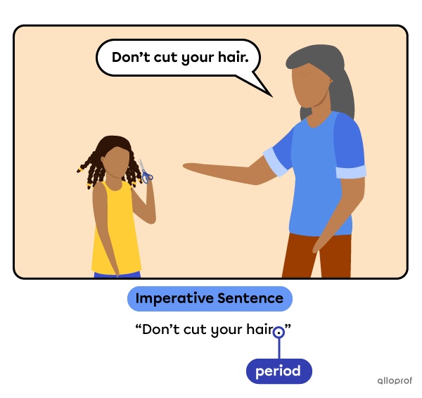 Imperative Sentences | Alloprof