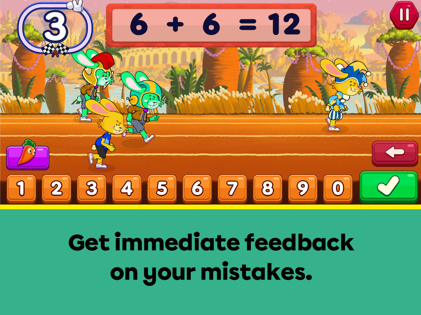 Speedy Rabbit : Turning Mental Math into a Game | Alloprof