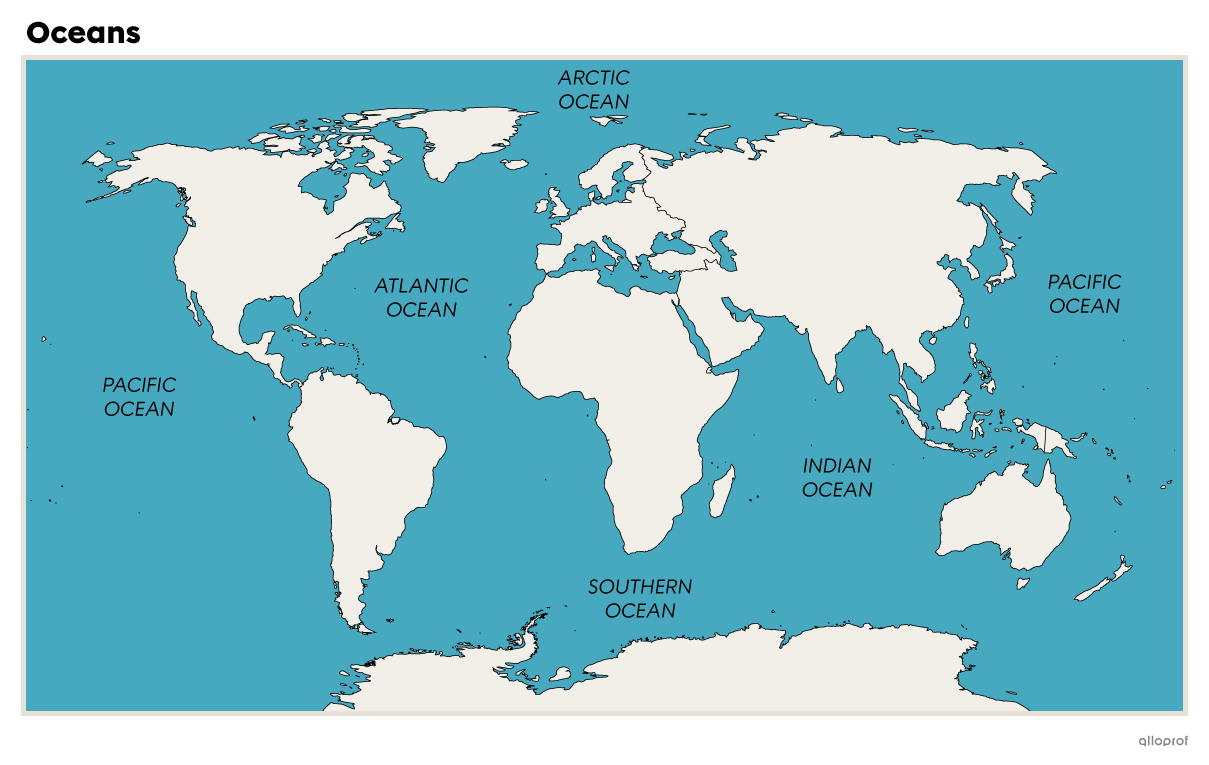 Oceans | Secondaire | Alloprof
