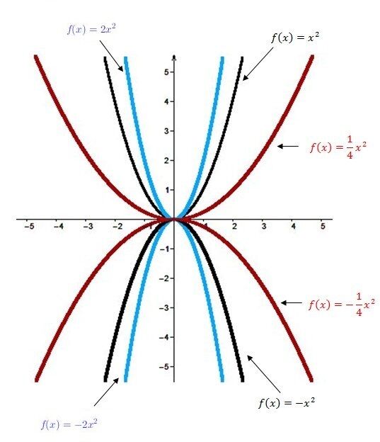 The Role of Parameters in a Quadratic Function | Secondaire | Alloprof