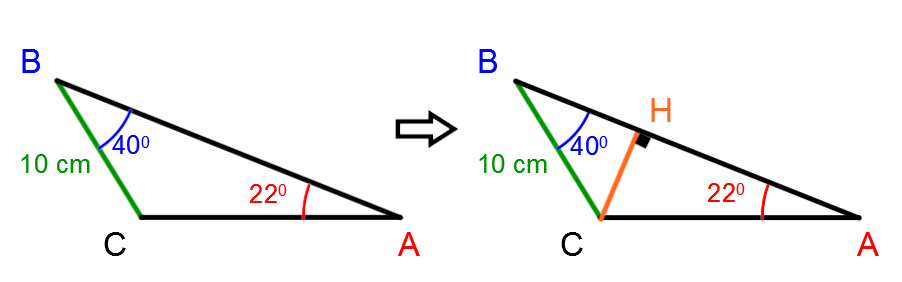 Finding the Area of a Triangle Using Trigonometry | Secondaire | Alloprof
