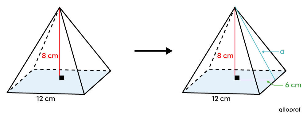 L'aire des pyramides | Secondaire | Alloprof
