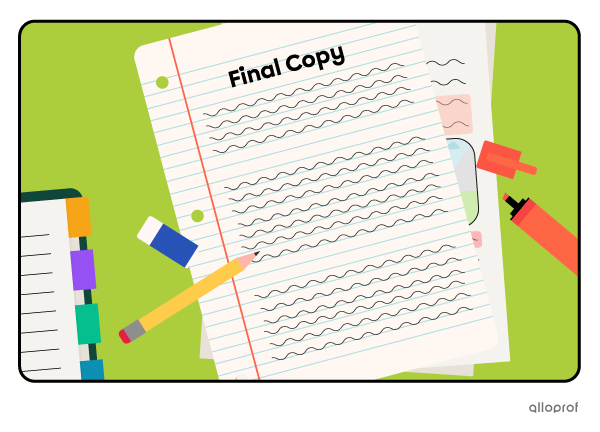 Writing Process | Secondaire | Alloprof