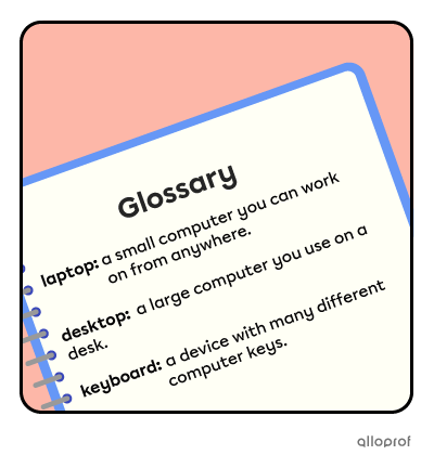Text Features | Secondaire | Alloprof