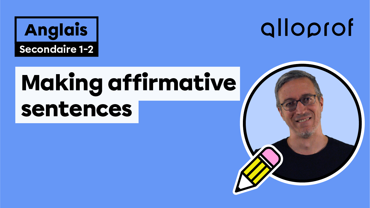 Sentences | Secondaire | Alloprof