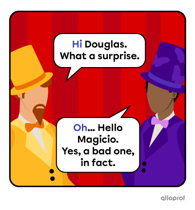 Interjections | Alloprof