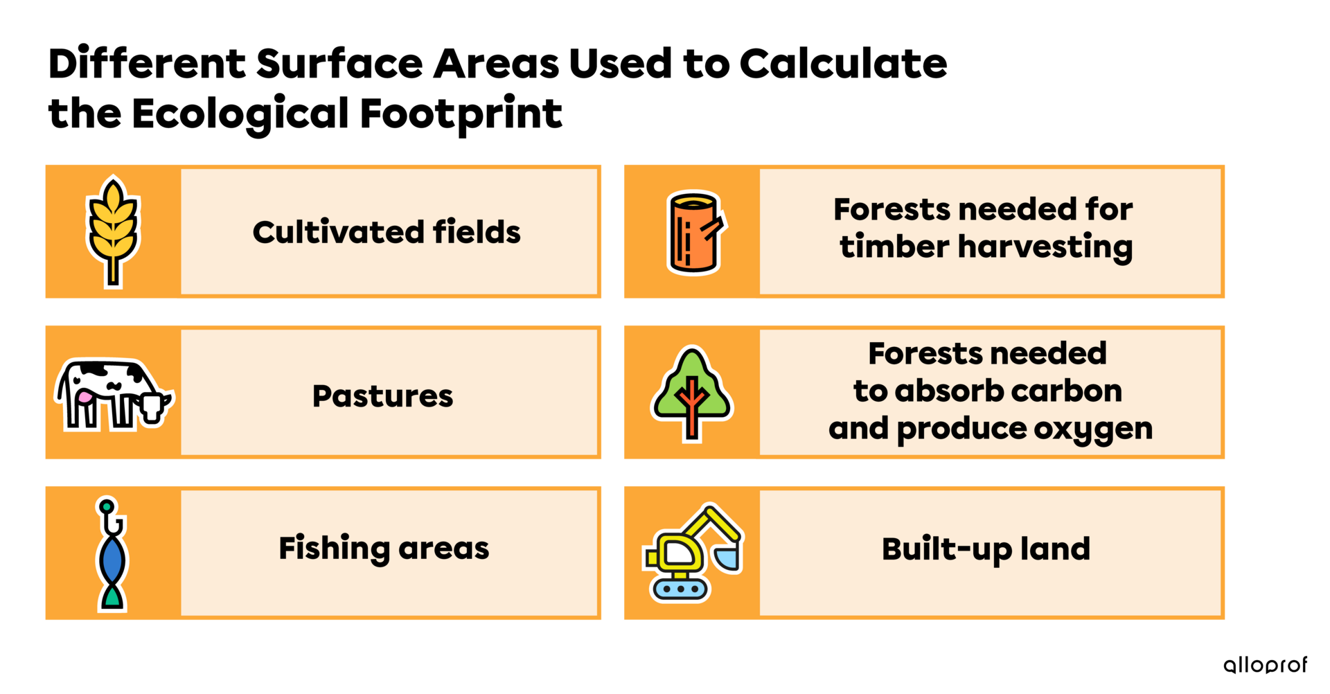 Ecological Footprint | Secondary | Alloprof