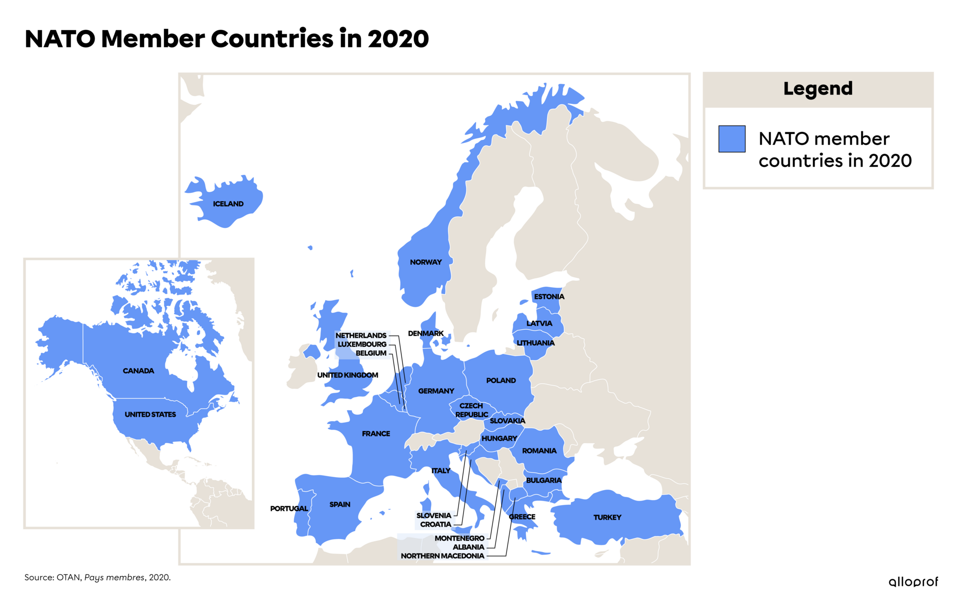 The North Atlantic Treaty Organization (NATO) | Secondary | Alloprof