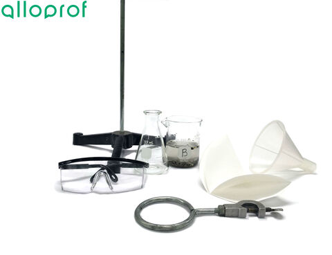 Techniques for Separating Mixtures (Lab) | Secondaire | Alloprof