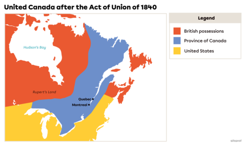 The Act of Union (1840) and Its Consequences | Secondaire | Alloprof