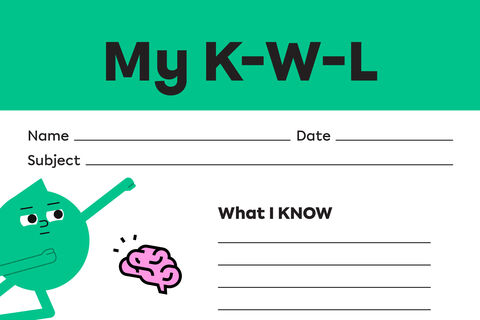 Tool: The K-W-L Chart | Alloprof