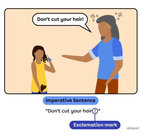 Imperative Sentences | Alloprof