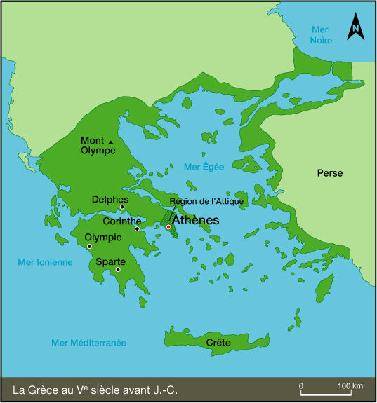 La civilisation grecque: un portrait d'Athènes | Alloprof