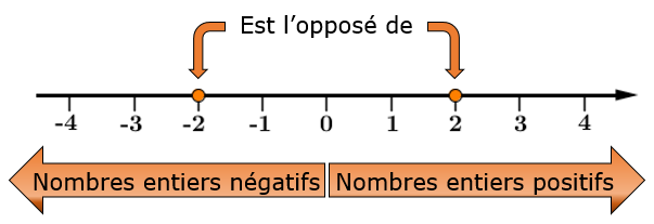 Les nombres entiers (Z) | Secondaire | Alloprof