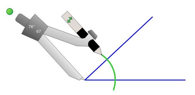 Constructing a Bisector | Secondaire | Alloprof