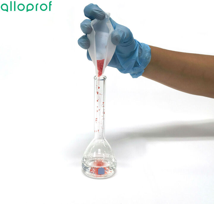 Les techniques de préparation des solutions | Alloprof