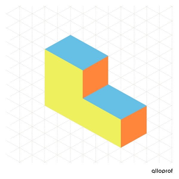 La projection isométrique | Secondaire | Alloprof