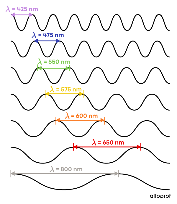 Les caractéristiques d'une onde | Secondaire | Alloprof