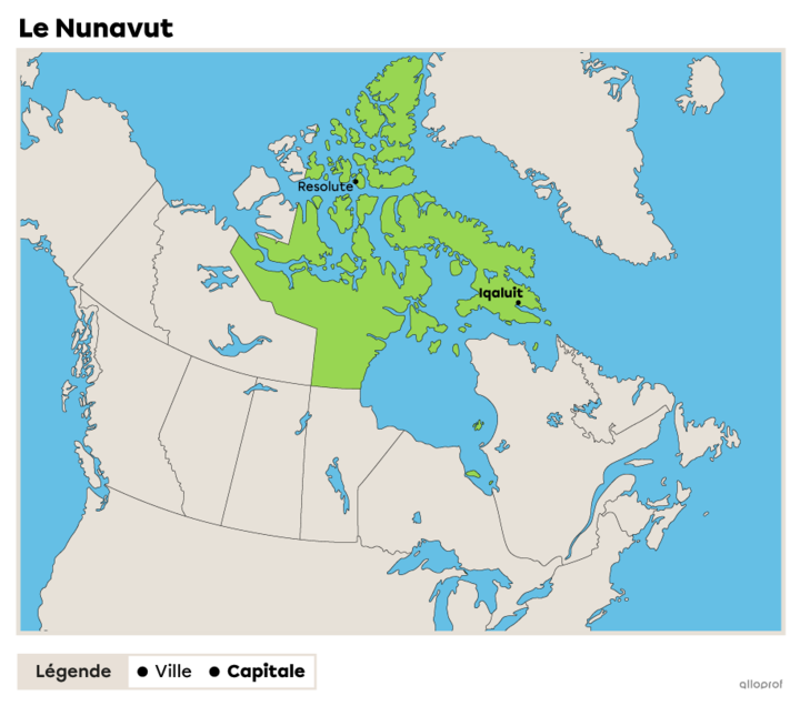 La géographie du Canada | Secondaire | Alloprof