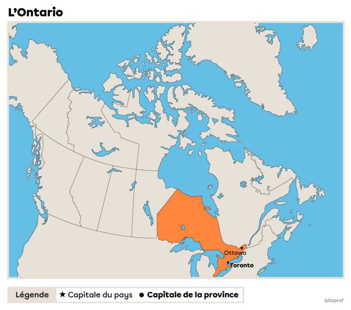La géographie du Canada | Secondaire | Alloprof