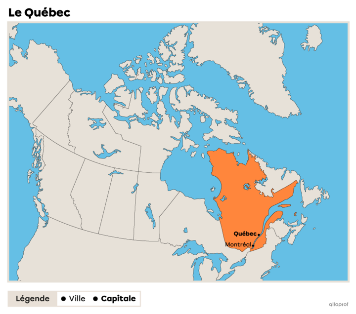 La géographie du Canada | Secondaire | Alloprof