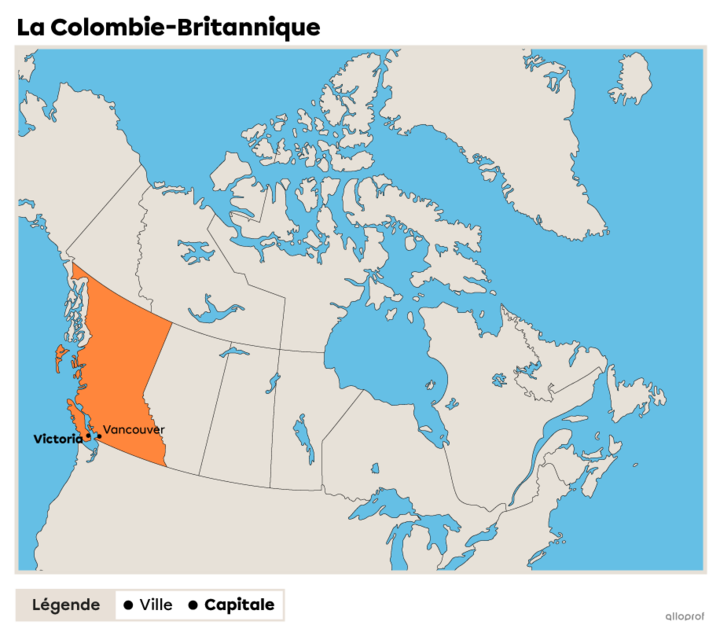 La géographie du Canada | Secondaire | Alloprof