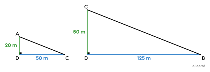 The Minimum Conditions for Similar Triangles | Secondaire | Alloprof