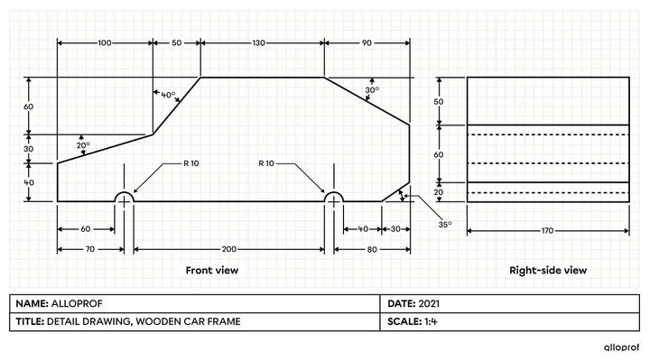 Engineering Drawings | Secondaire | Alloprof