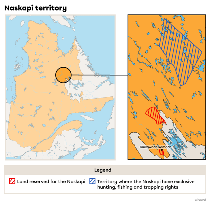 The Naskapi Territory of Quebec | Secondaire | Alloprof